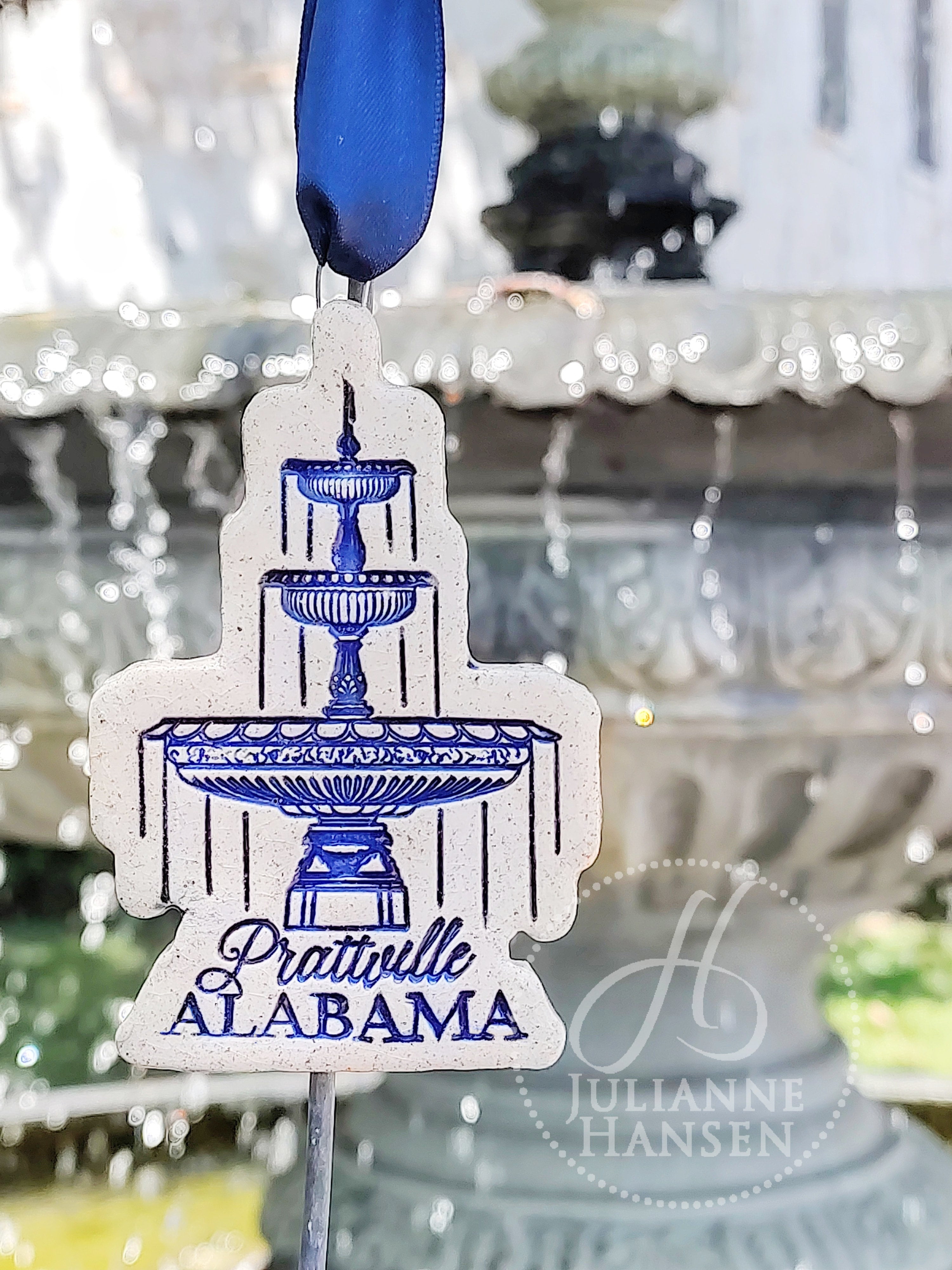 Prattville Fountain Ornament | JULIANNE HANSEN FINE ART & POTTERY