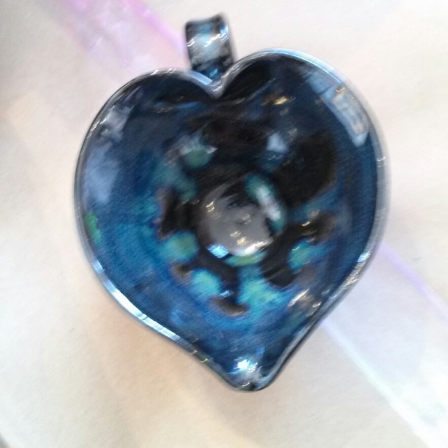 Small Heart Creamer | JULIANNE HANSEN FINE ART & POTTERY