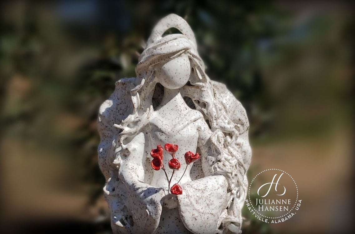 Angel with Poppies | AlabamaPoppyProject.com