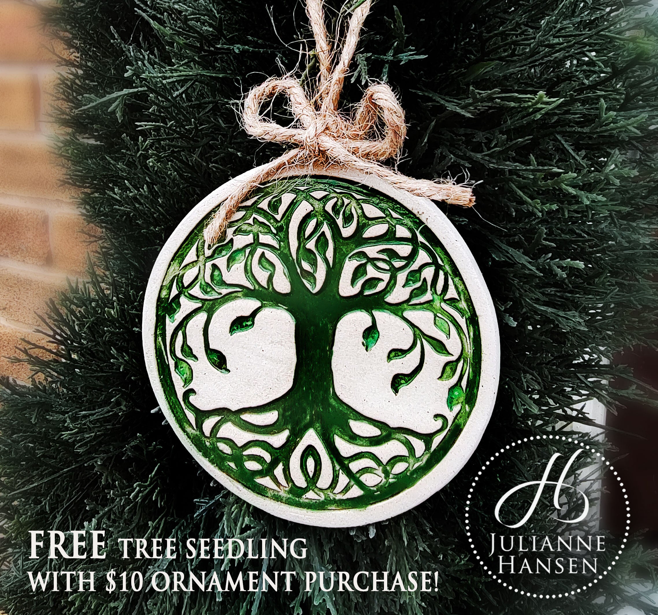 Tree of Life Ornament | JULIANNE HANSEN FINE ART & POTTERY